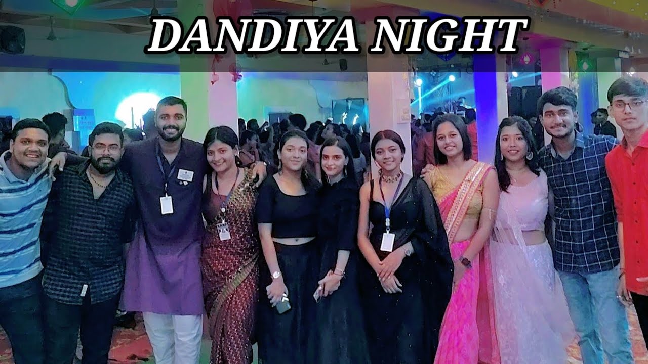 DANDIYA NIGHT DAY 1 😍 DIPTA ROY ️ - YouTube