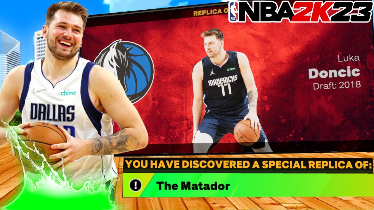 OFFICIAL LUKA DONCIC BUILD "THE MATADOR" NBA2K23 NEXT GEN | 2K23 EASTER ...