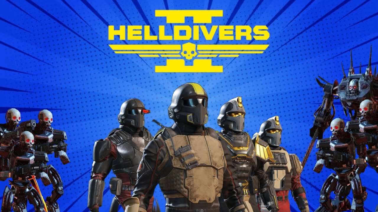 Helldivers 2 Funny Moments - The Weenie Corps. Fight Automatons (Most ...
