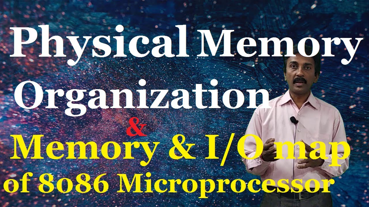 Physical Memory Organization of 8086 & Memory & I/O map - YouTube