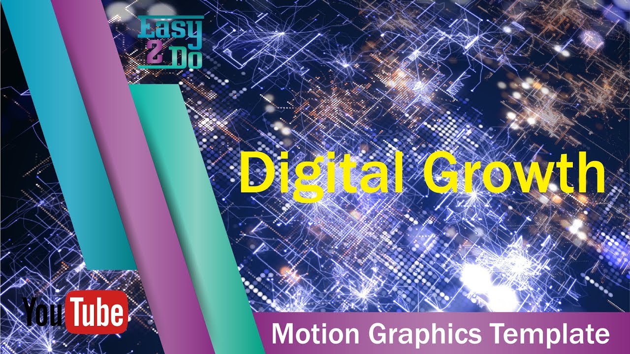 Digital Growth - Motion Graphics Template - YouTube