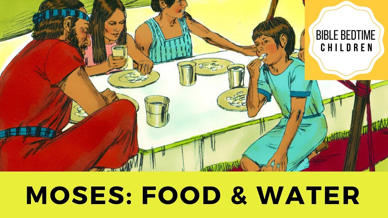 MOSES: FOOD & WATER | Bible Bedtime Children| AUDIOBOOK | ALOUD STORY ...