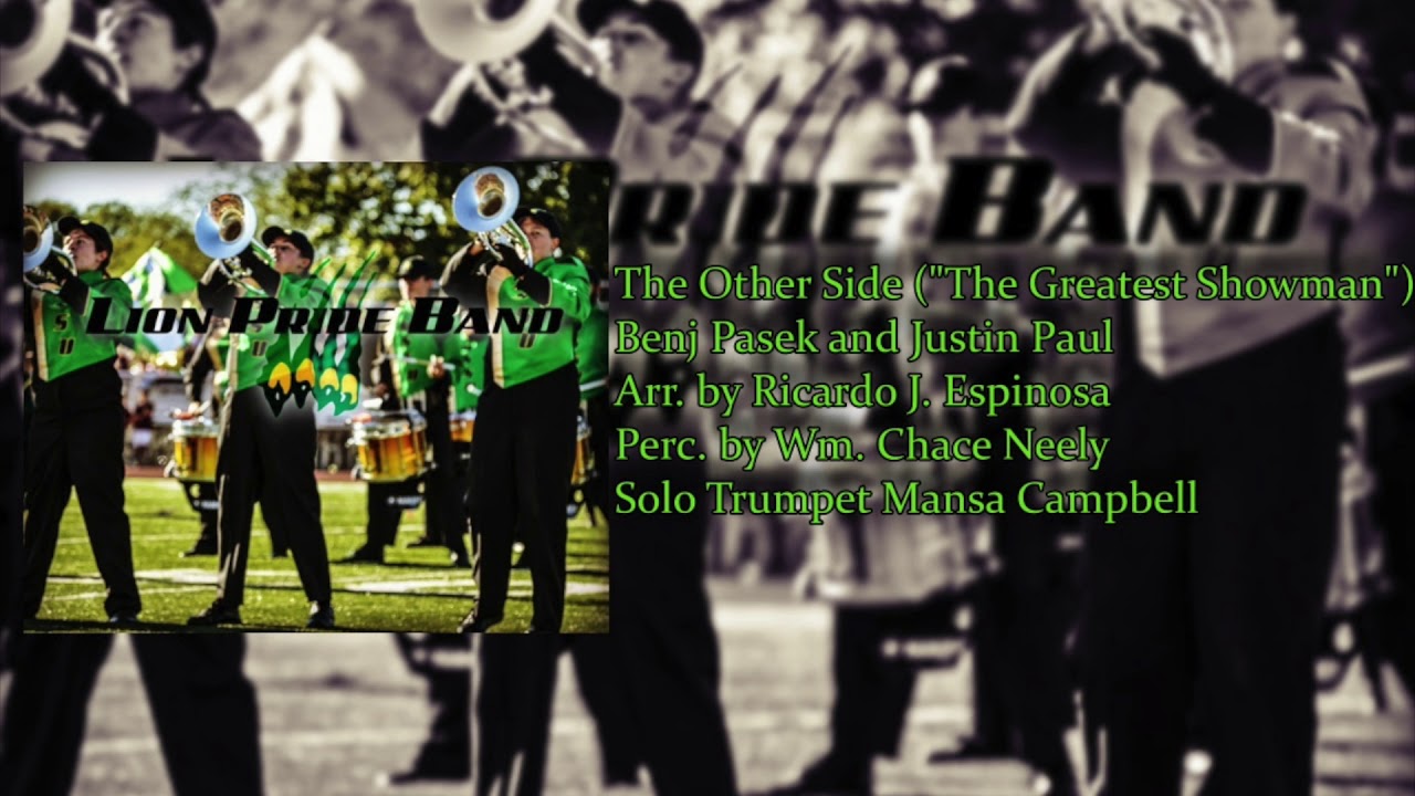 MSSU Lion Pride Band "The Other Side" - YouTube