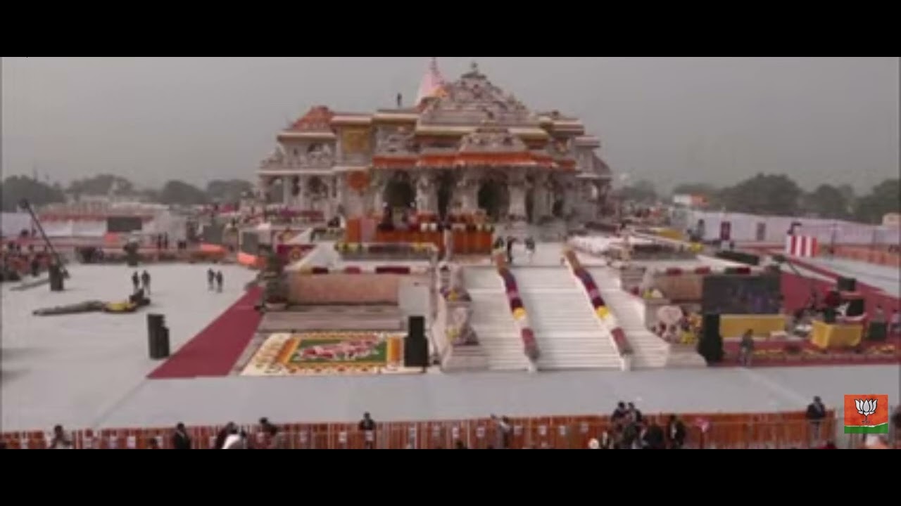 ayodhya live video 22january(2) - YouTube