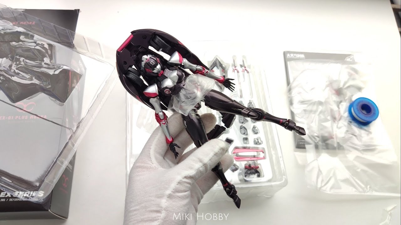 4k Unboxing Transformers Toy Big Firebird EX01 Plus Mocha action figure ...