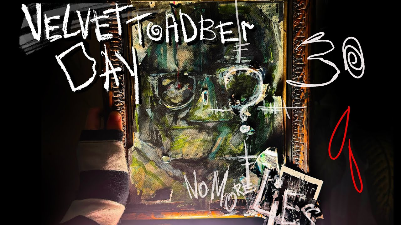 Day 30 The Riddler x Paul Dano NO MORE LIES draw with me, lil yapping ...