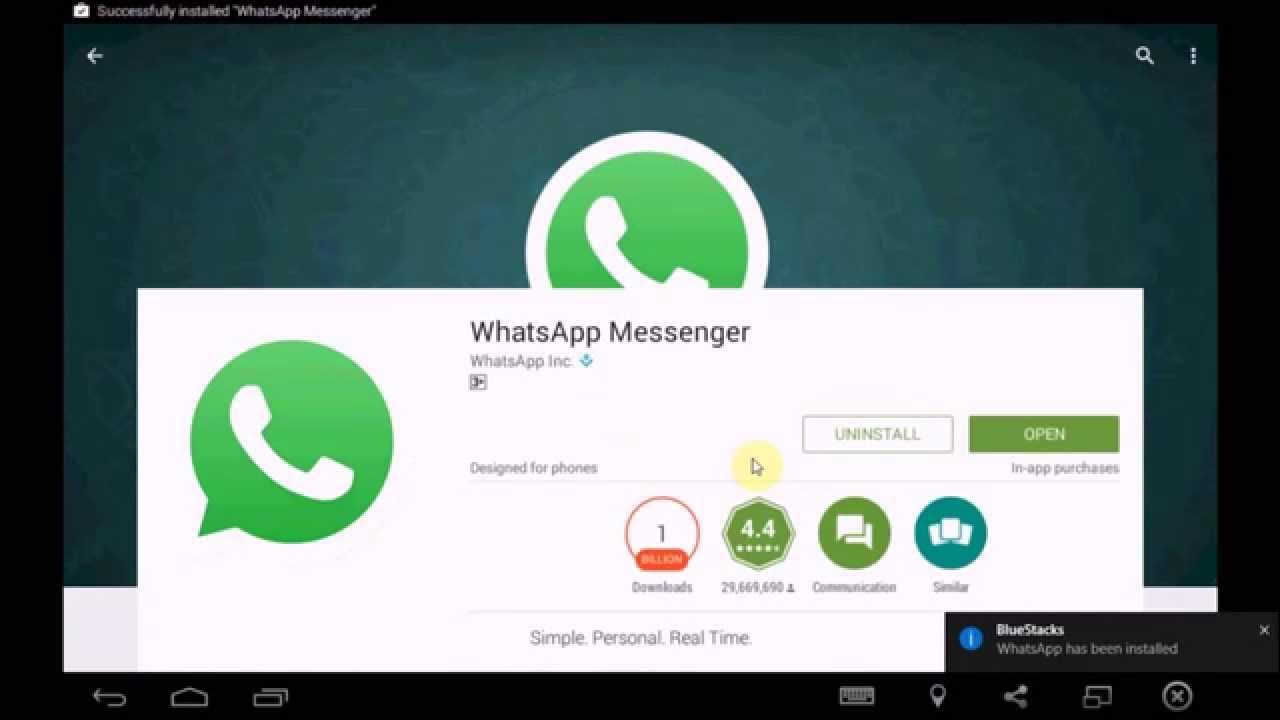 How to install android Apps, WhatsApp on Windows PC easy steps - YouTube