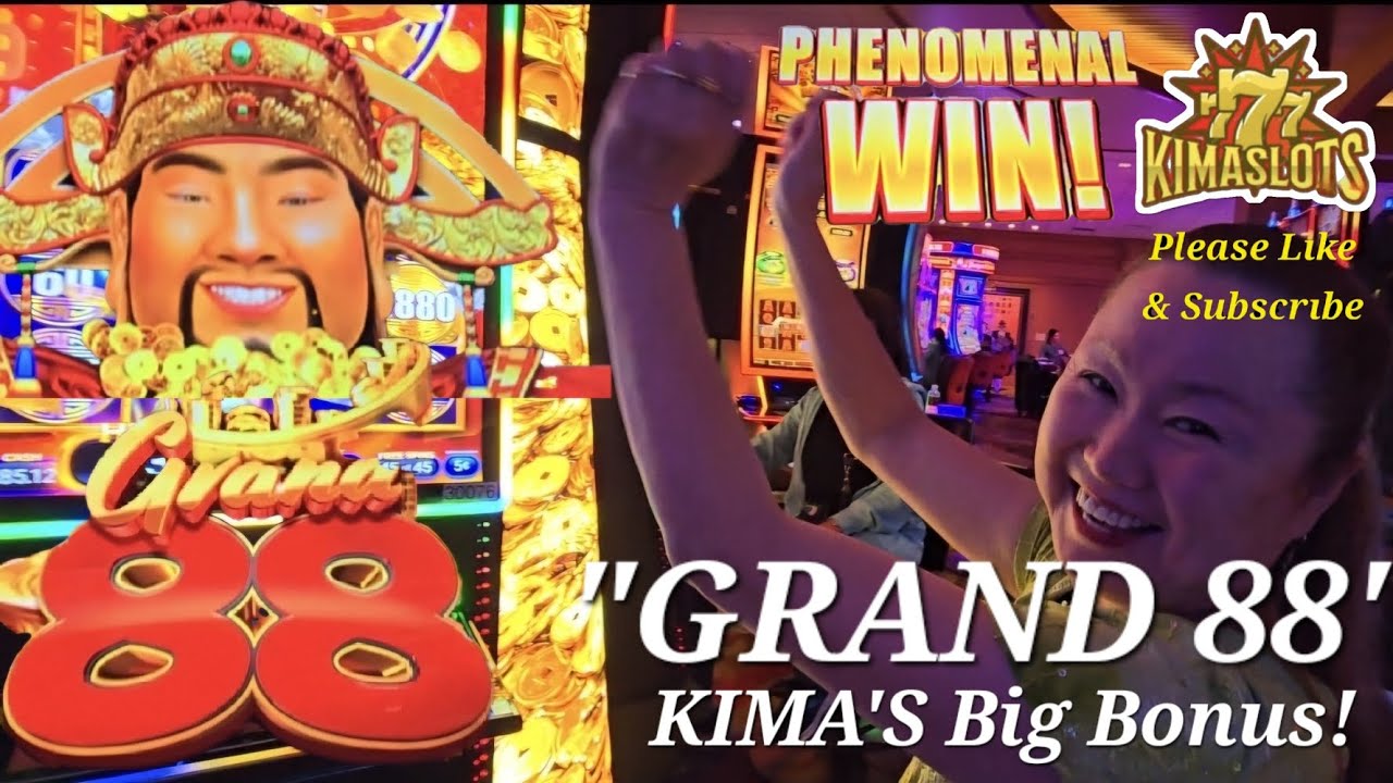 "GRAND 88" KIMA'S BIG BONUS! at #pechanga #casino #slotmachine #bonus # ...