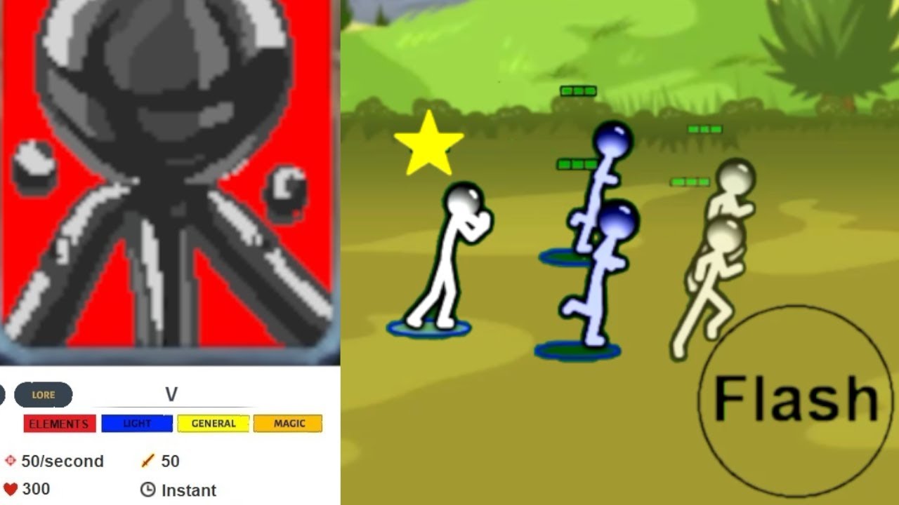 If V Was In Stick War 3 (Fan-made edit) - YouTube