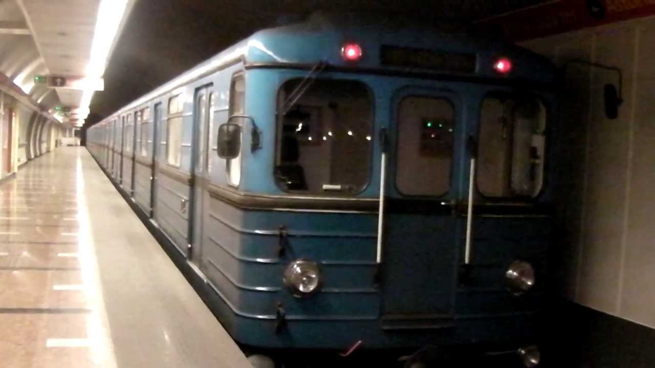 Soviet metros on Budapest metro M2 [1080p] - YouTube