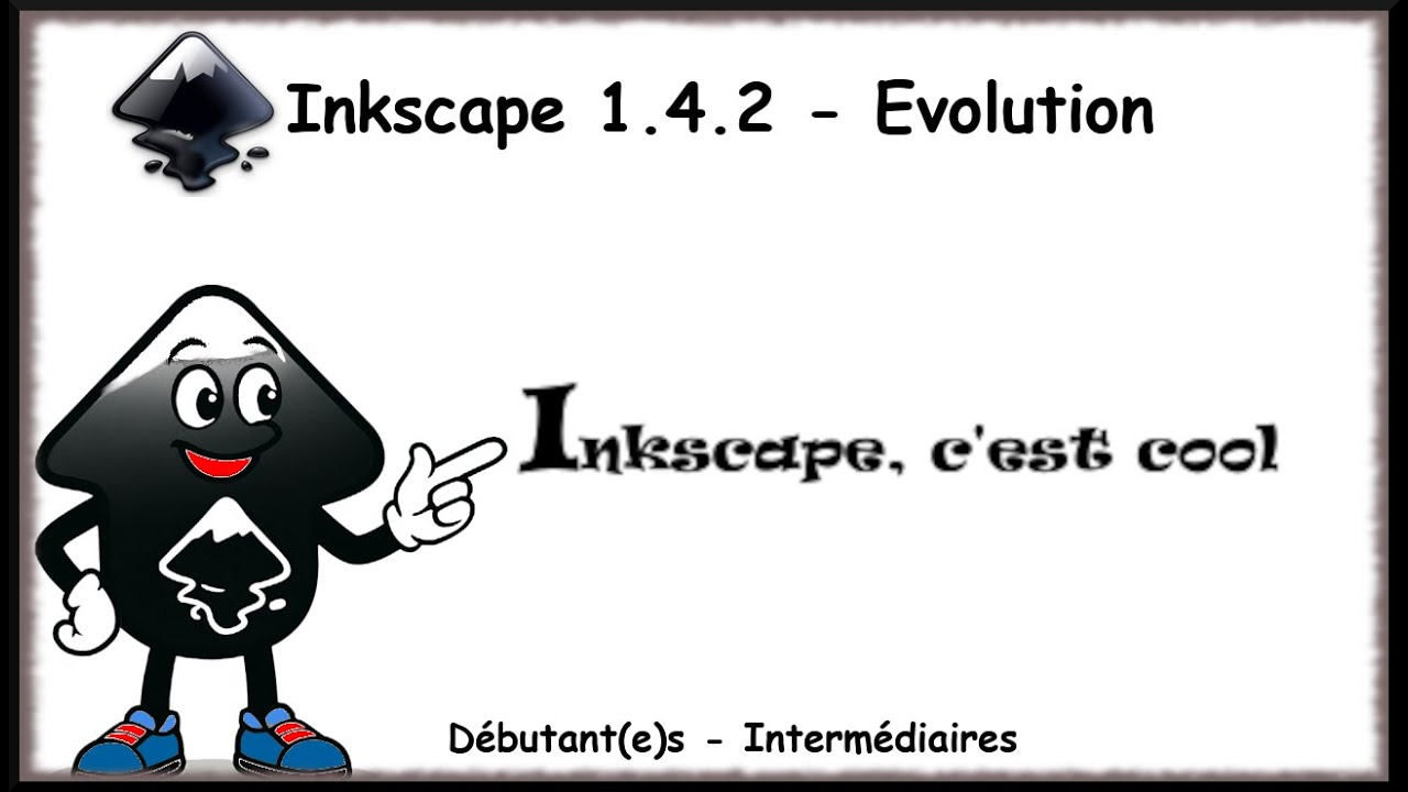 Inkscape 1.4.2 tuto français - Evolution Outil Texte (Episode 48) - YouTube