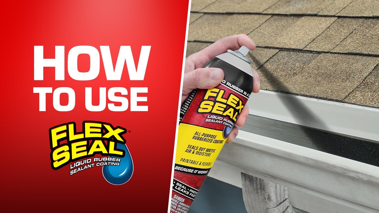 How To Use Flex Seal Spray (2024) - YouTube