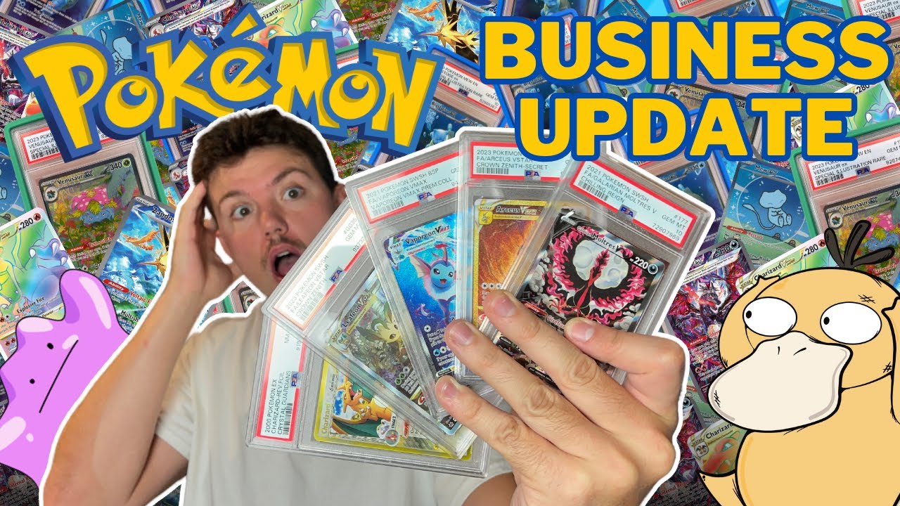 Inside My Pokemon Card Business - August 24' Update - YouTube