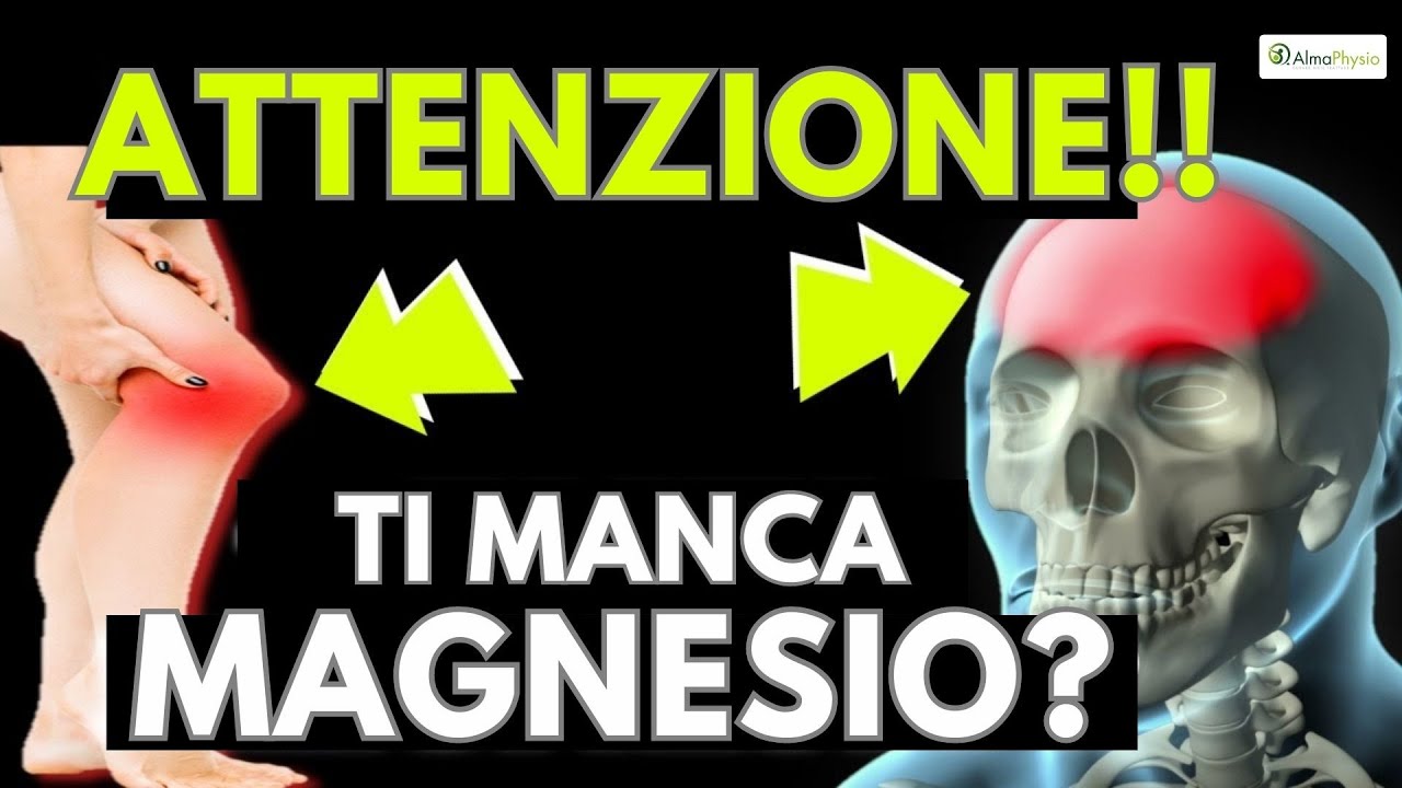 PERICOLO! Così EVITERAI la MANCANZA di MAGNESIO | QUESTI sono i 10 ...