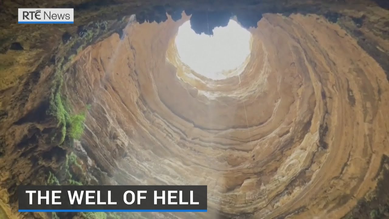 Explorers venture deep into Yemen's 'Well of Hell' - YouTube