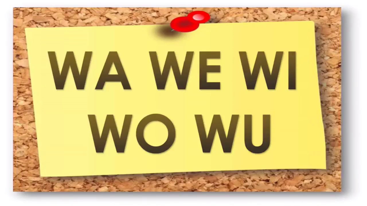 Pagbasa - Wa We Wi Wo Wu - YouTube