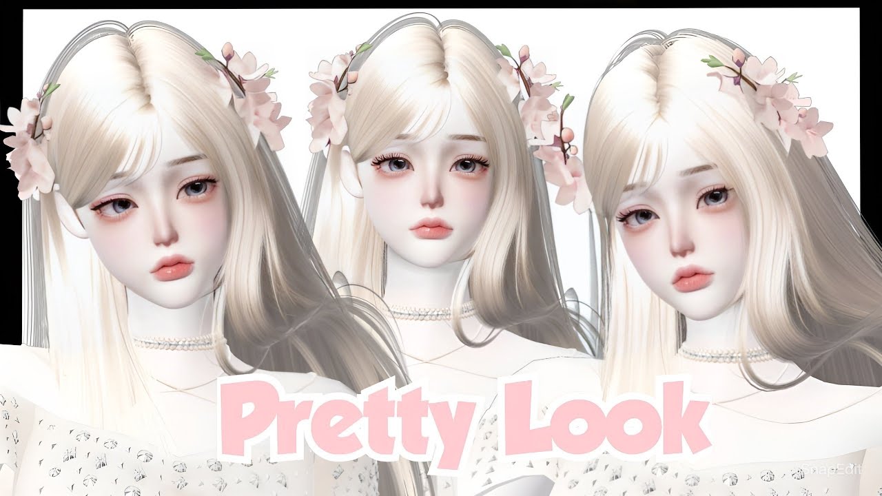 zepeto Pretty Look | Princess zepeto | Natural Face - YouTube