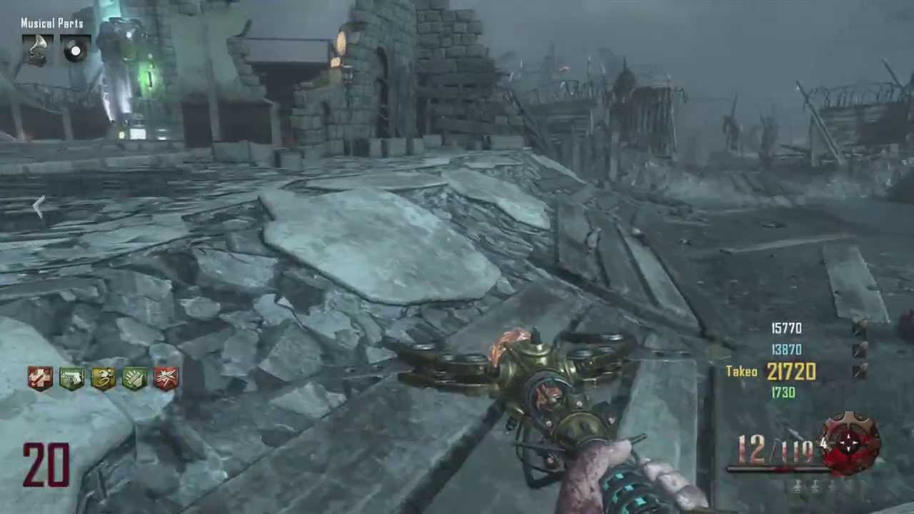 Call of Duty Black Ops 2 origins the ultimate fire staff - YouTube