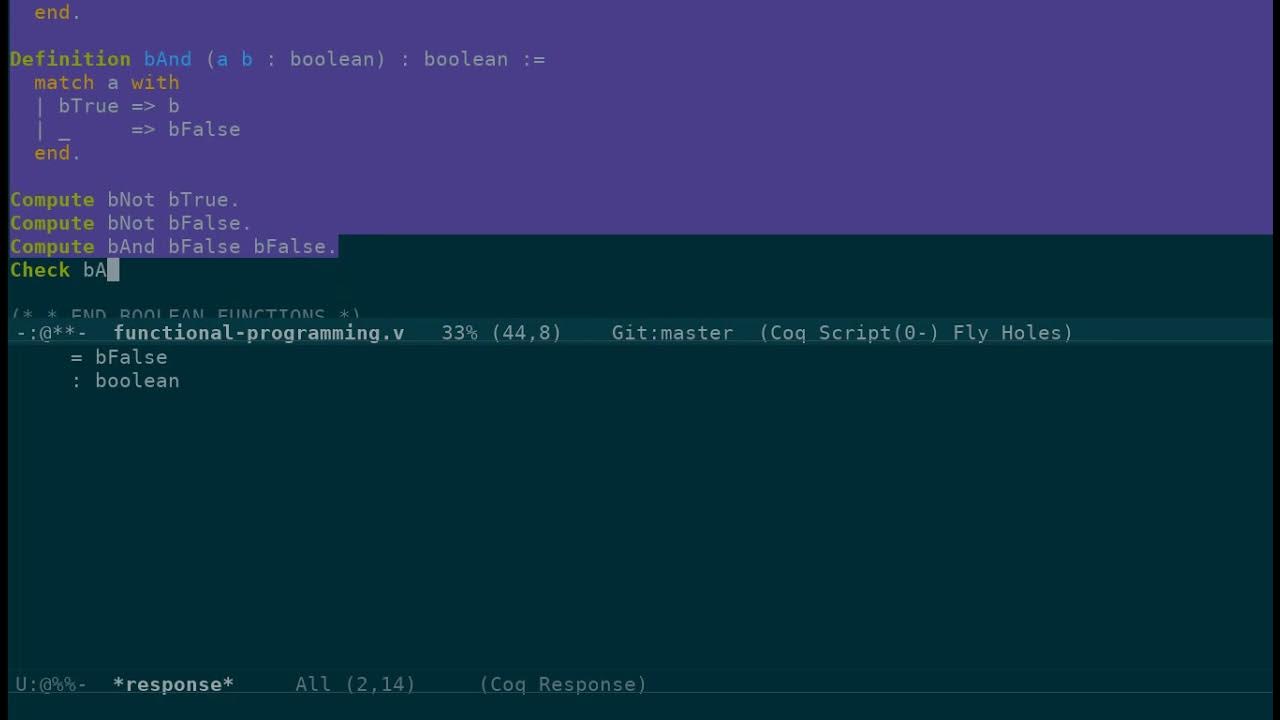 02 Functional Programming in Coq - YouTube