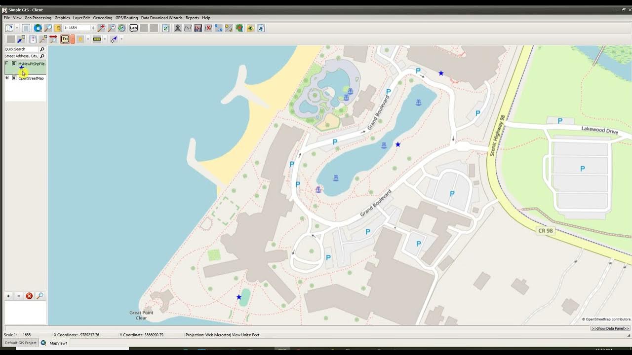 Simple Gis Software Tutorials Creating A Point Shapefile From Geotagged Photos Youtube