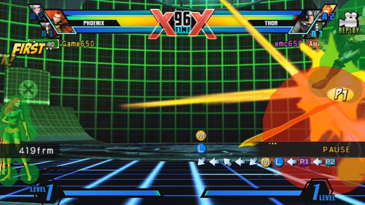 UMvC3 Hitbox short: Vergil's Rapid Slash - YouTube