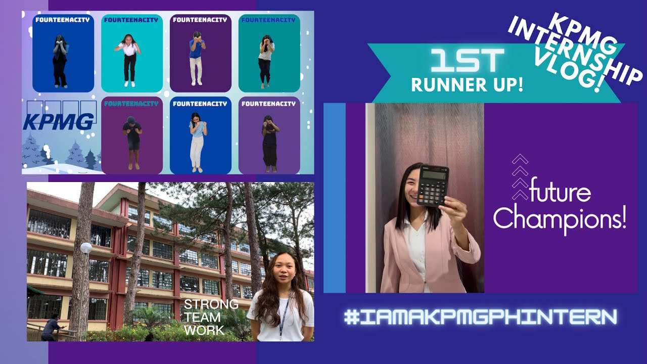INTERNSHIP VLOG | BATCH 05 KPMG DLIP | GROUP 14 - FIRST RUNNER UP - YouTube