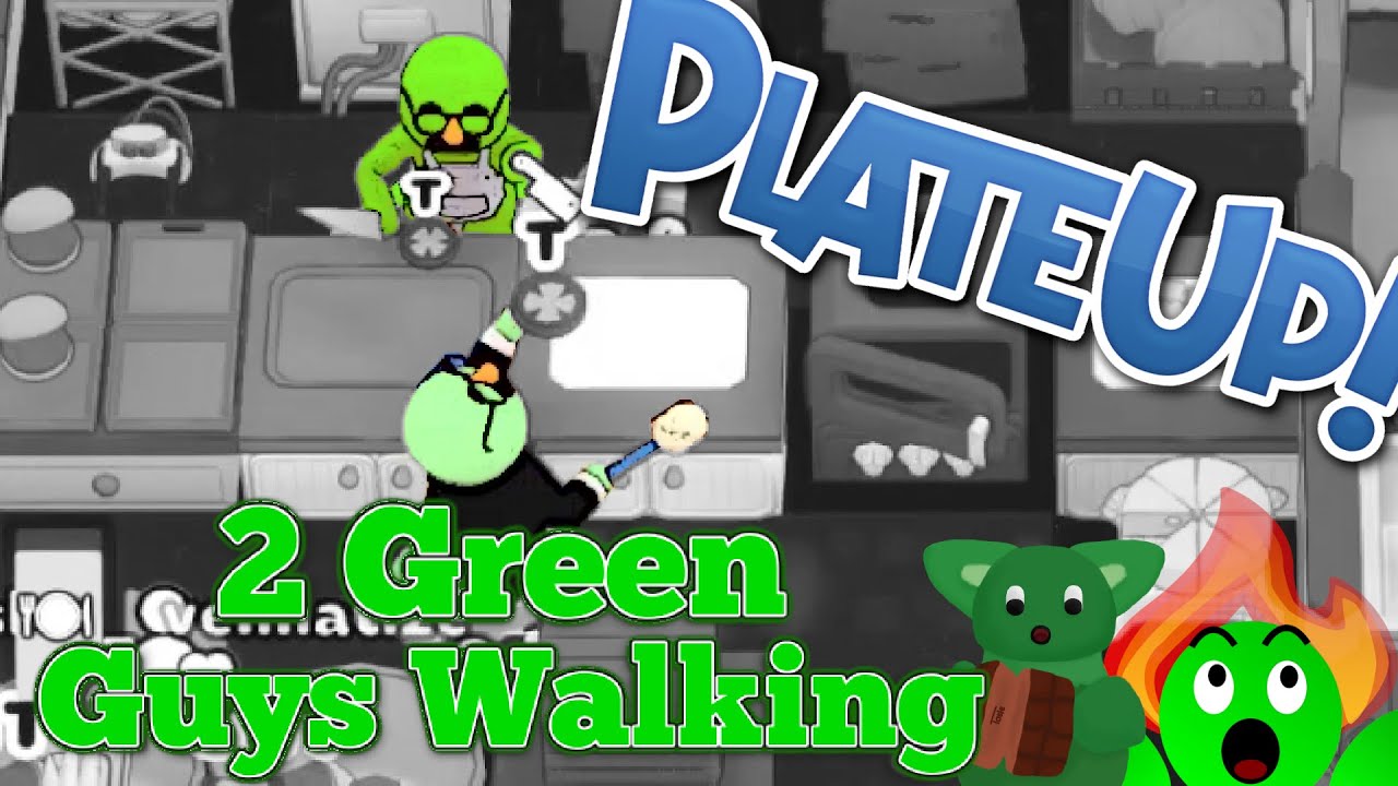 Just 2 green guys walking! Duo Burger FCC with Tosle - YouTube
