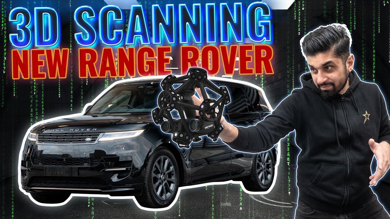 3D SCANNING NEW BODYKIT - RANGE ROVER SPORT - YouTube