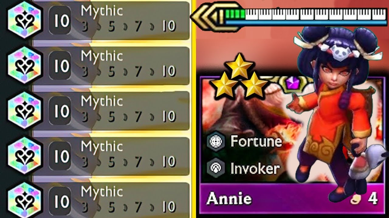 3 STAR MYTHIC ANNIE is UNKILLABLE! (BROKEN) - TFT Best Comps | TFT Set ...