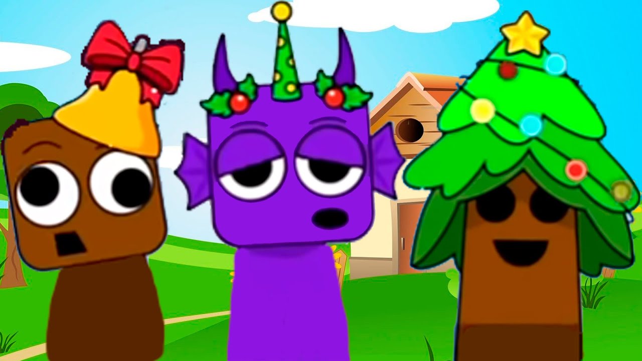 SPRUNKI AND FRIENDS. New Year Color Dance Challenge!!! - YouTube