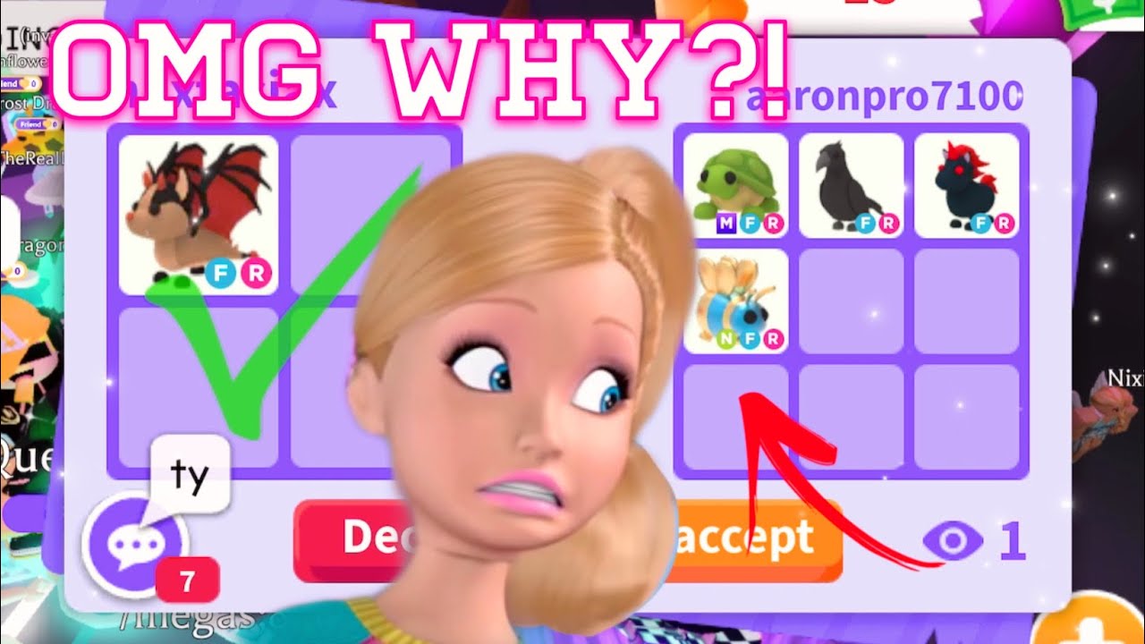 RICHEST TRADING IN ADOPT ME😱 BIG OFFER🤯 - YouTube