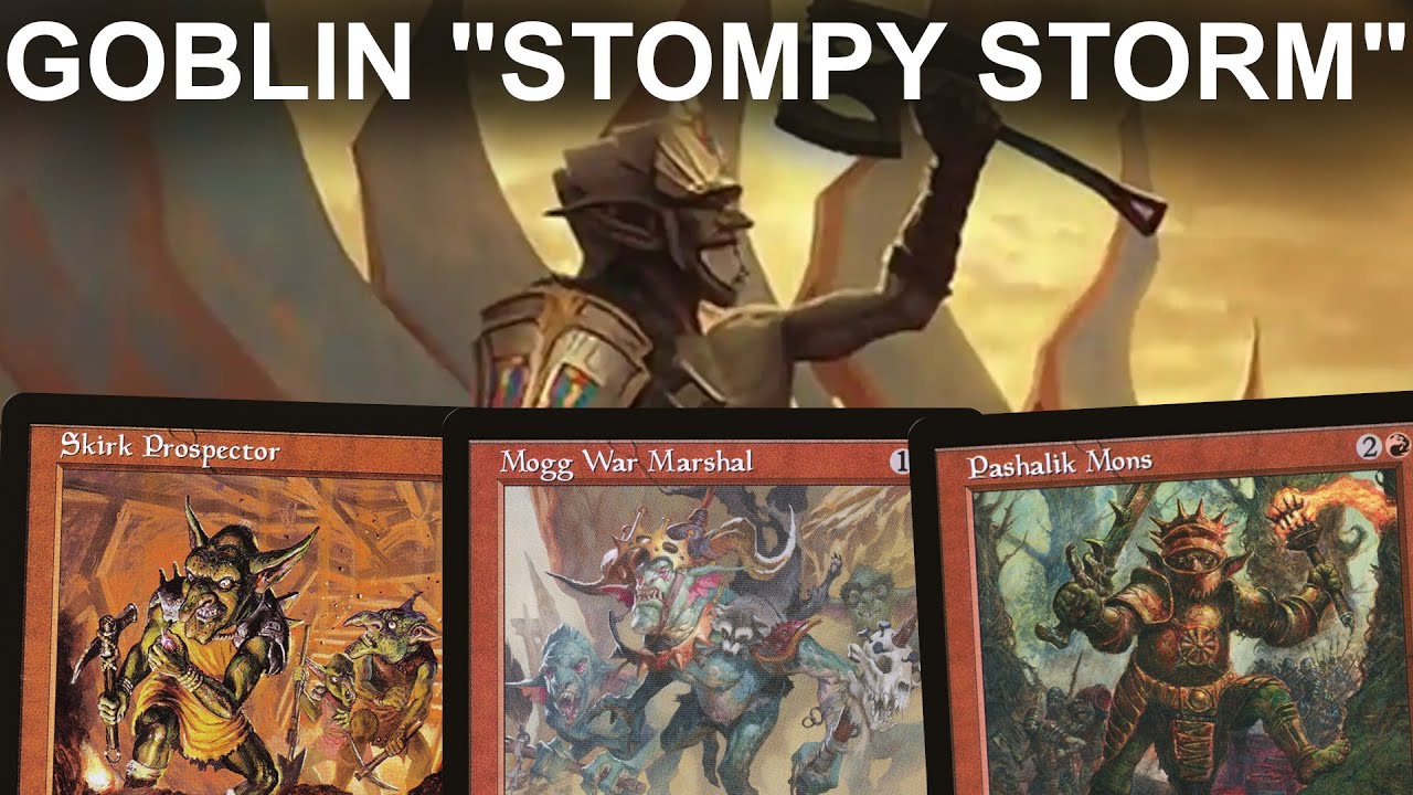 STOMP AND STORM! Legacy Goblin "Stompy Storm." Turbo Muxus with ...