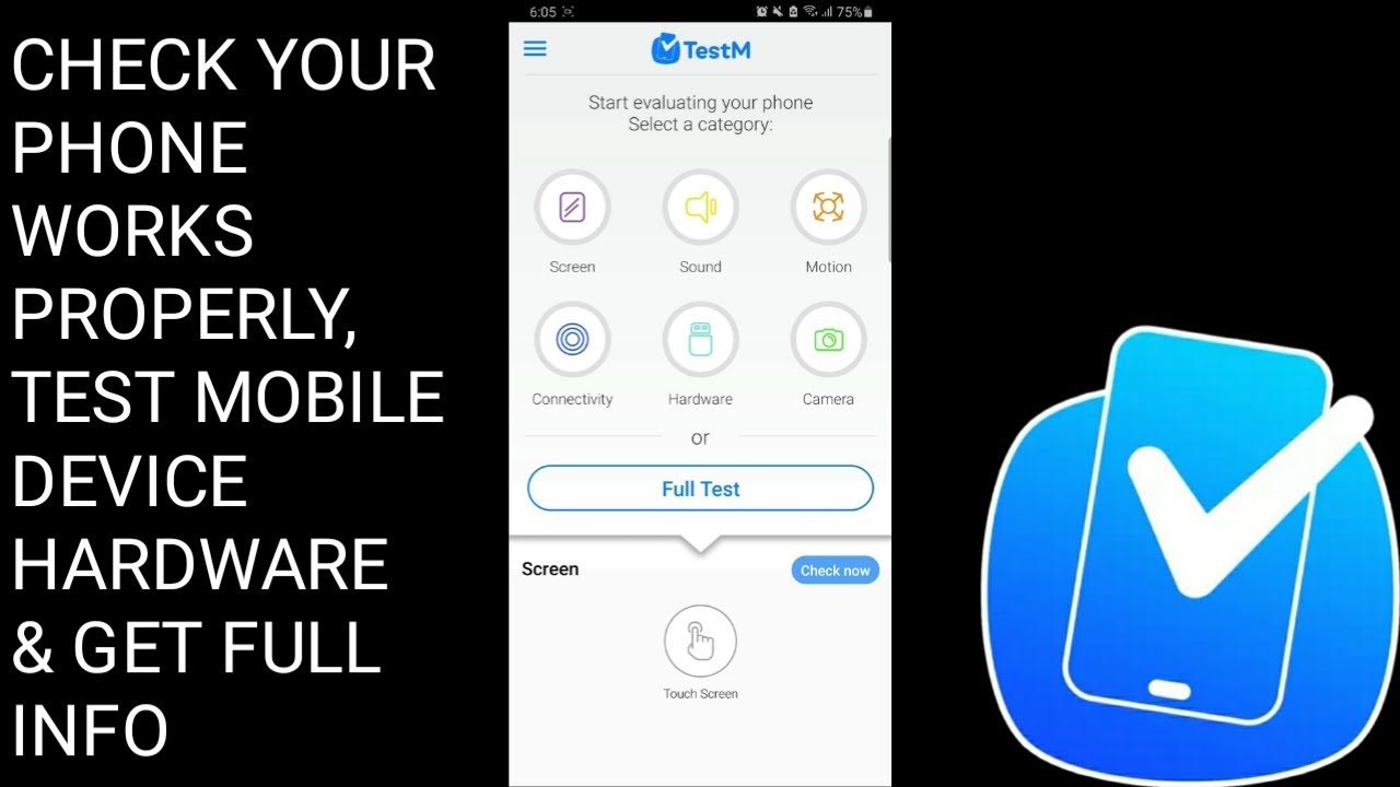 HOW TO CHECK YOUR PHONE WORKS PROPERLY, TEST MOBILE DEVICE HARDWARE ...