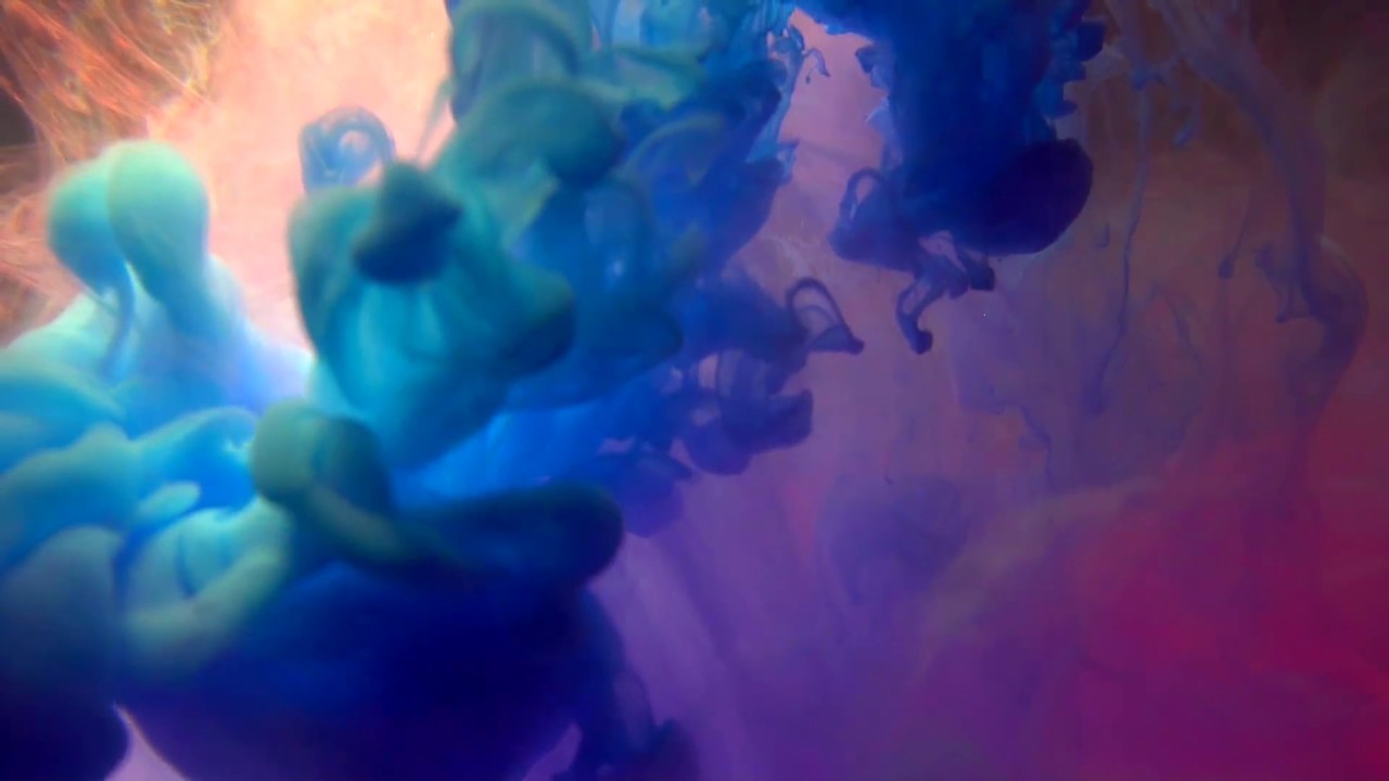 Ink in water - YouTube