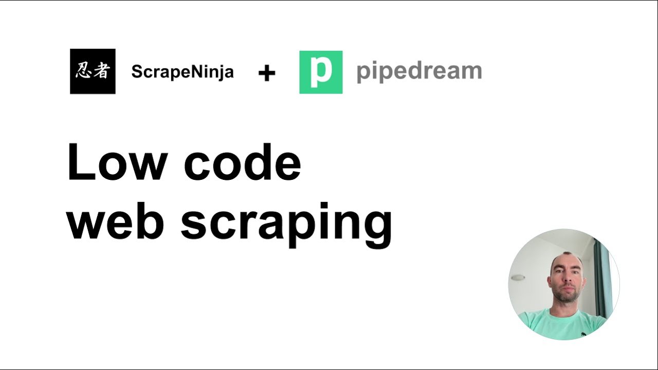 Building low code web scraper with ScrapeNinja, Pipedream, and Google Sheets - YouTube