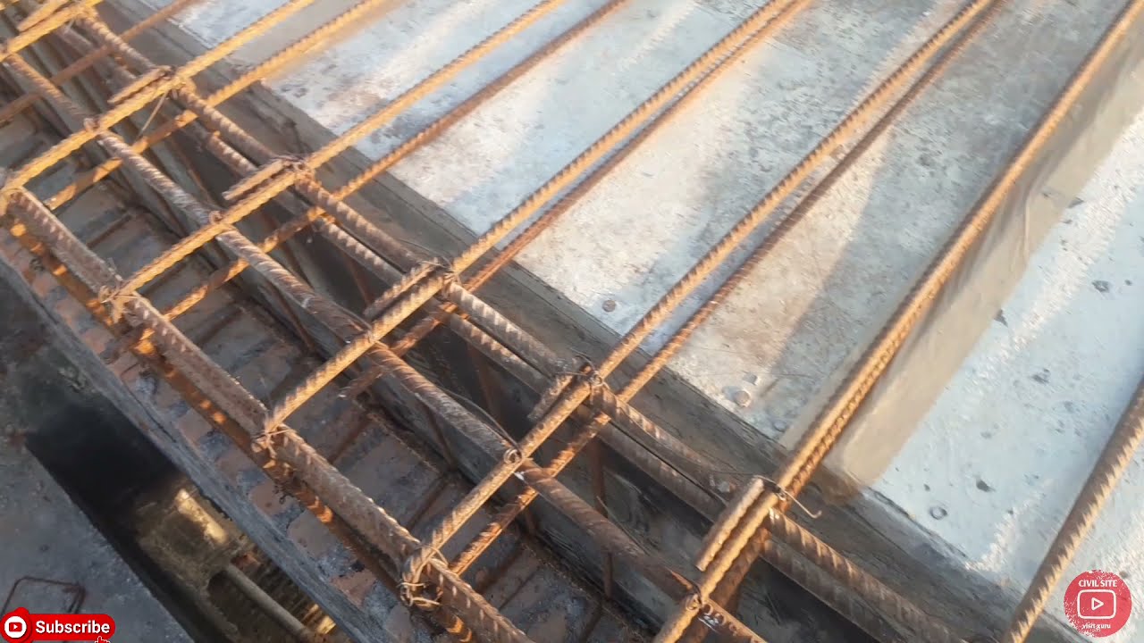 reinforcement of cantilever slab | cantilever chajja me bar kaise dalte ...