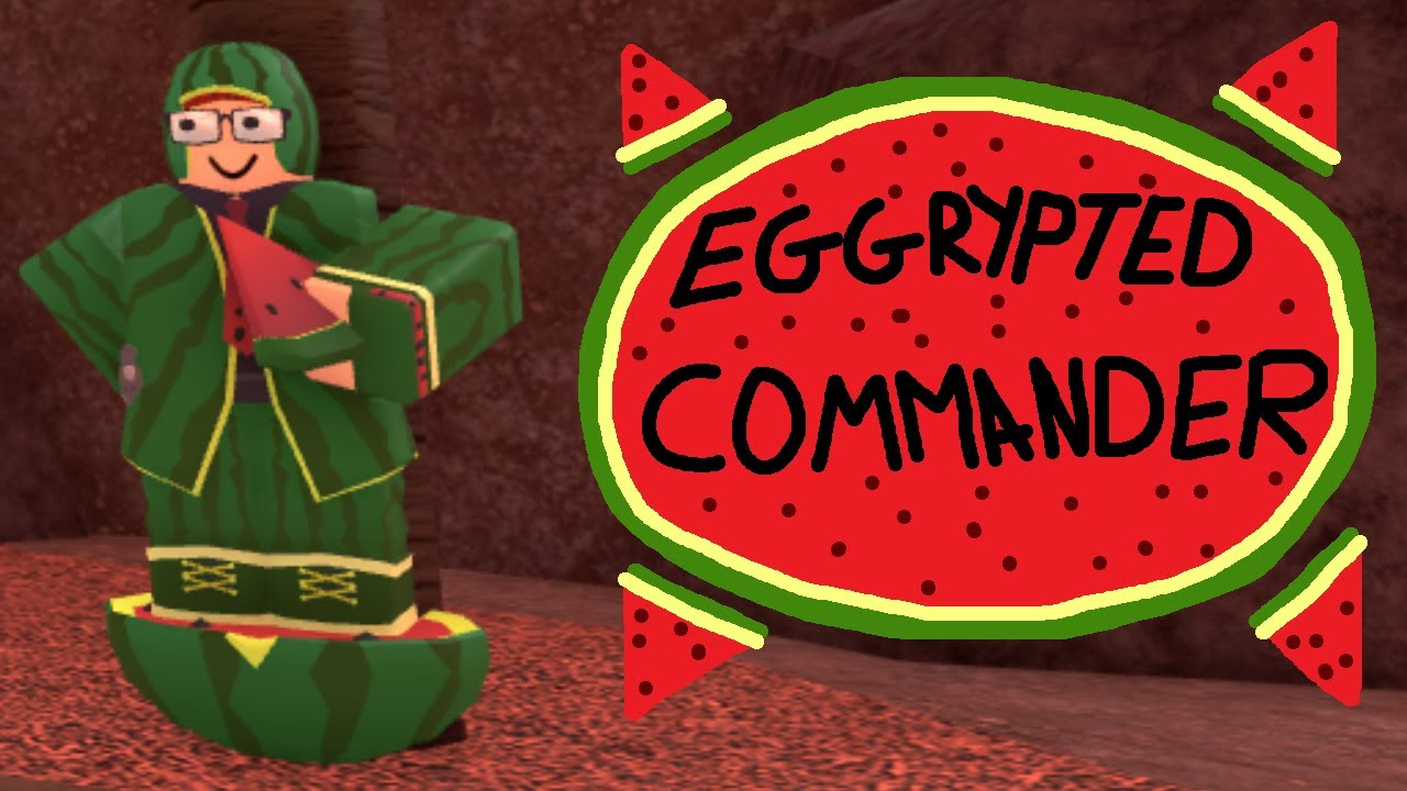 New Eggrypted Commander Skin Showcase | Tower Defense Simulator TDS ...