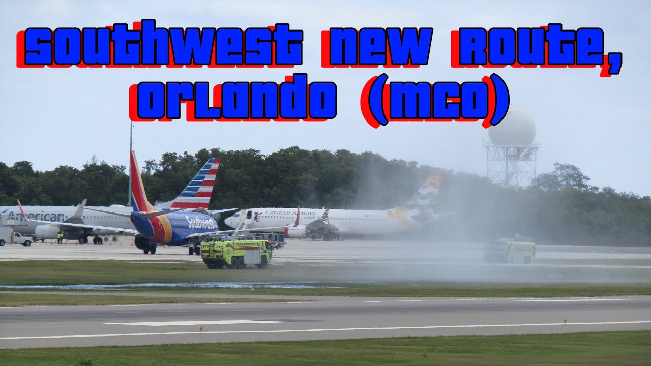 Southwest New Route, Orlando|B737, ATR-72, Convair,Saab 340B, GA ...