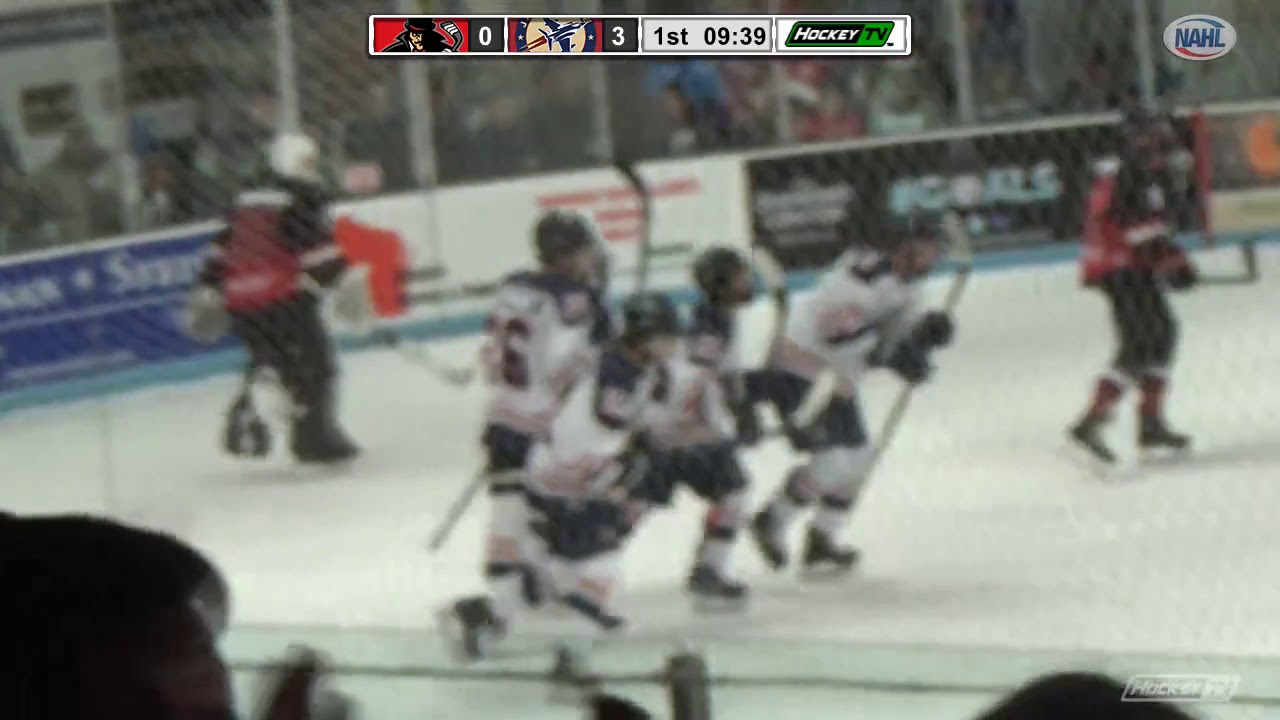 Jan Lasak Jr. 5th goal in season Janesville Jets (NAHL) 19/20 - YouTube