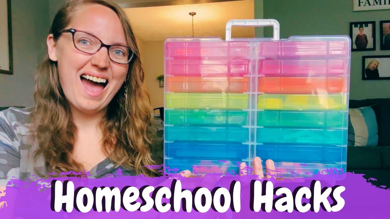 10 Organizational Hacks For Homeschool Rooms - YouTube