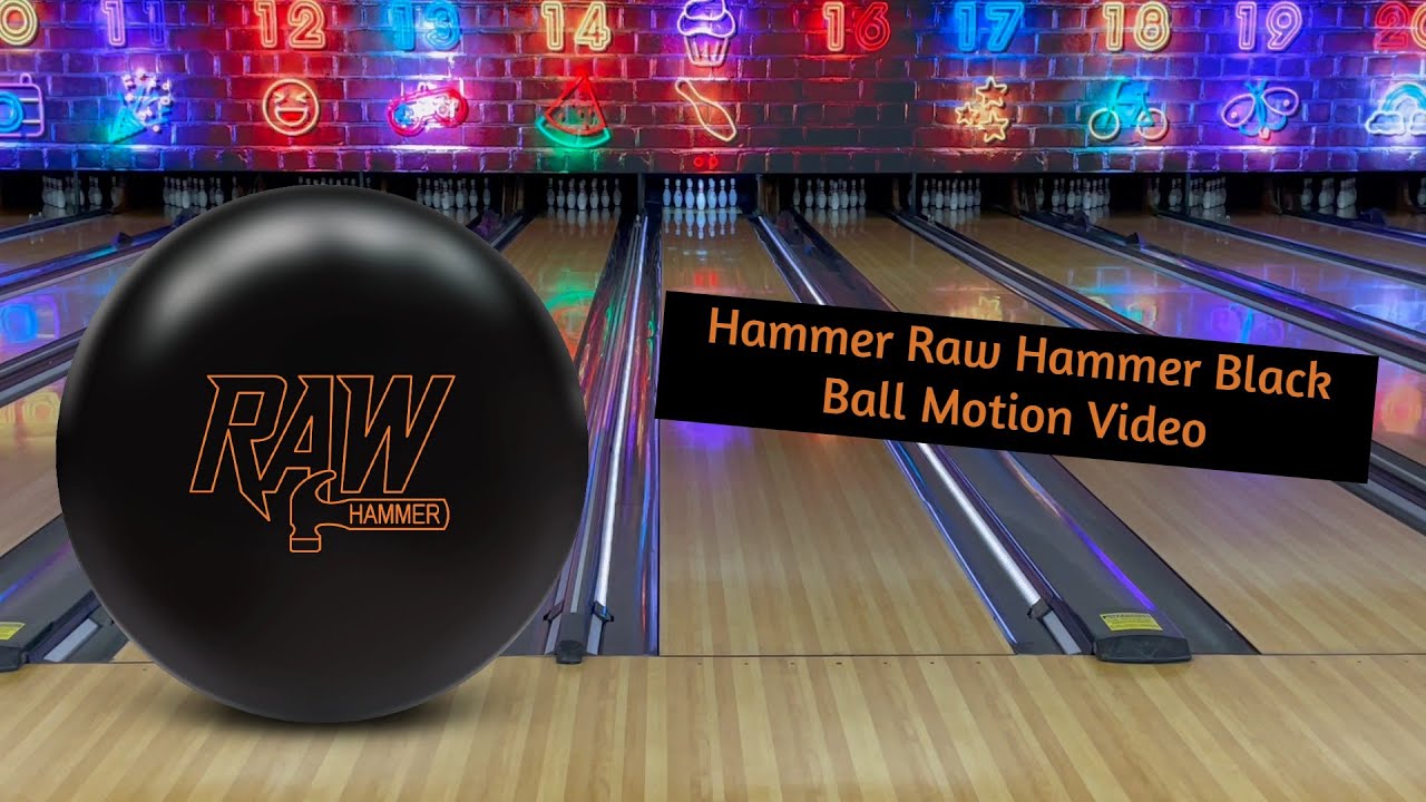Hammer Raw Hammer Black Ball Motion Video | Dylan Ganskow Bowling - YouTube