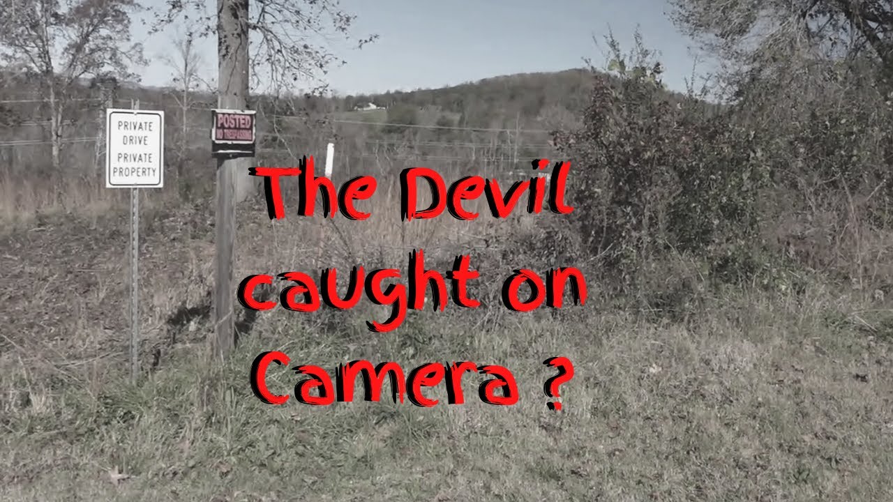 Haunted Street The Devil Caught On Camera - YouTube