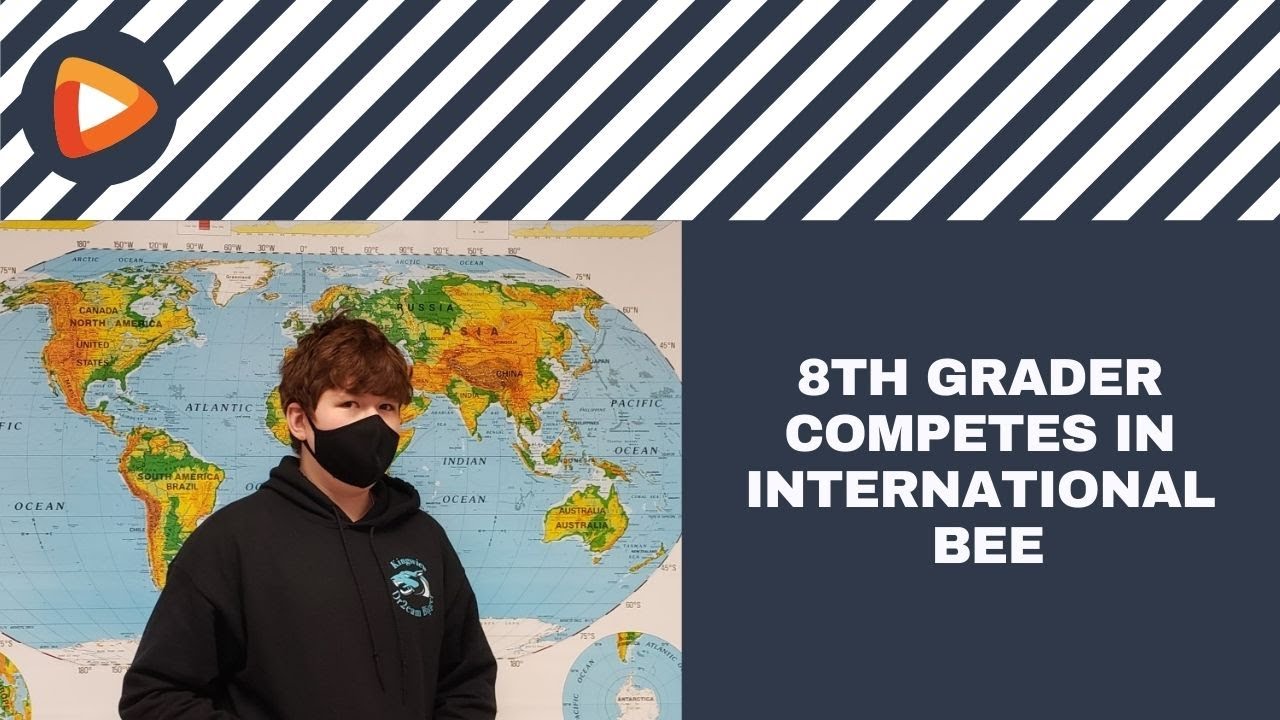 Kingsview Middle School 8th Grader Competes in International Bee - YouTube