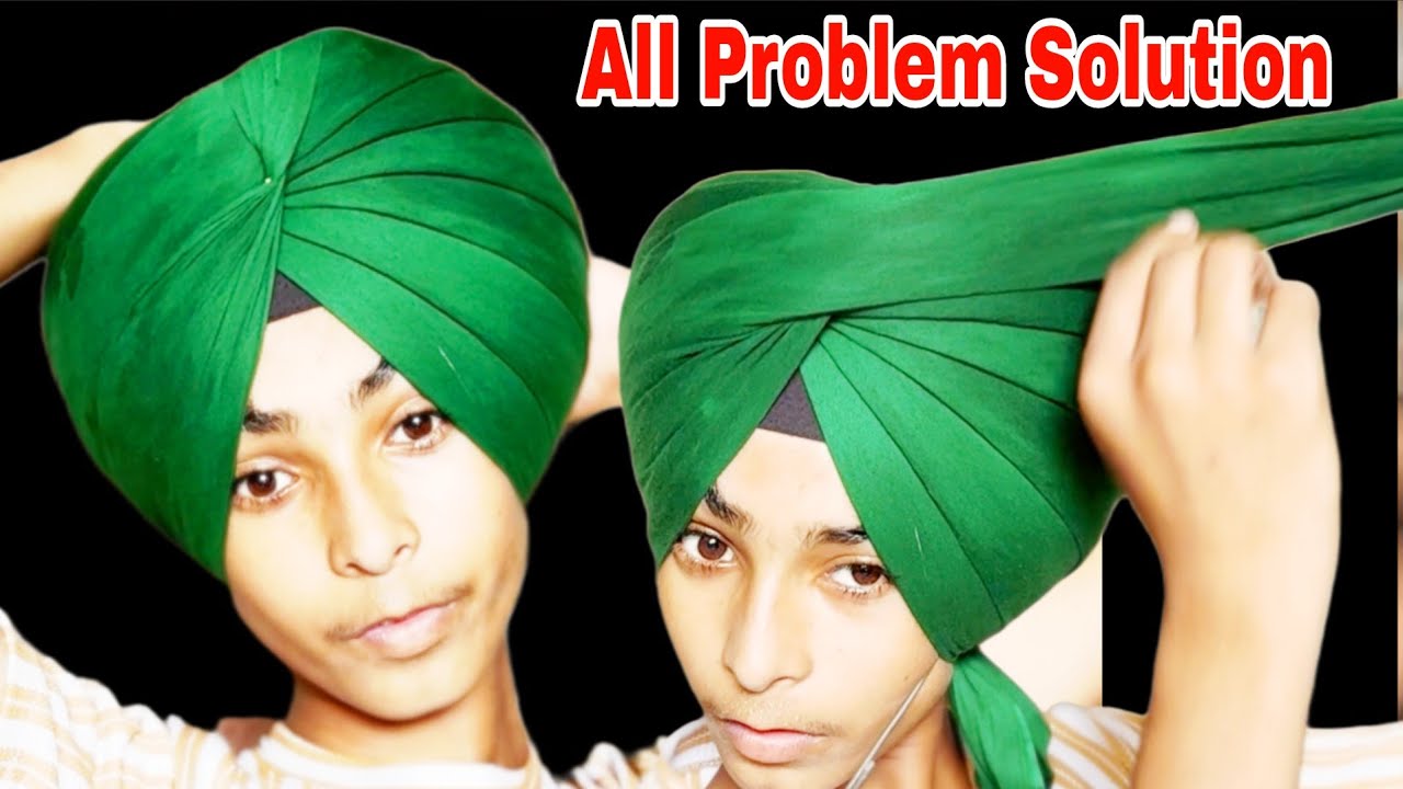 Patiala Shahi Turban for Beginners | Simple Steps for Perfect Result ...