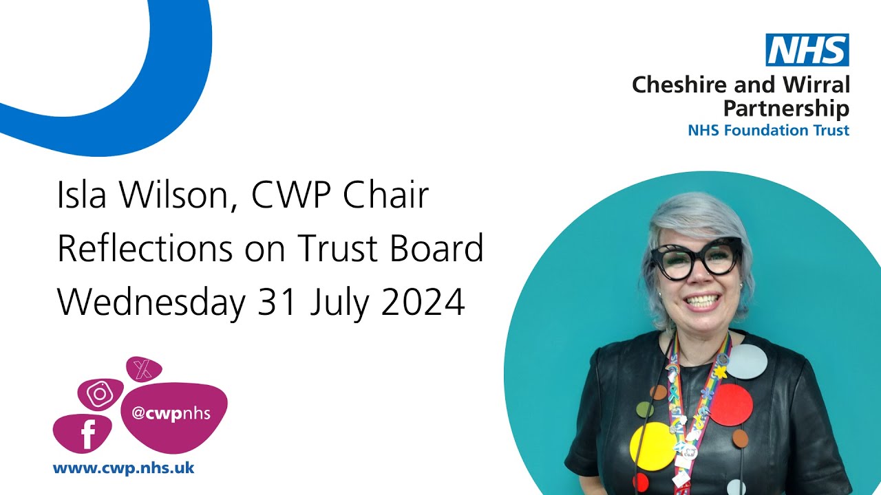 CWP Chair, Isla Wilson reflects on July's Board meeting - YouTube