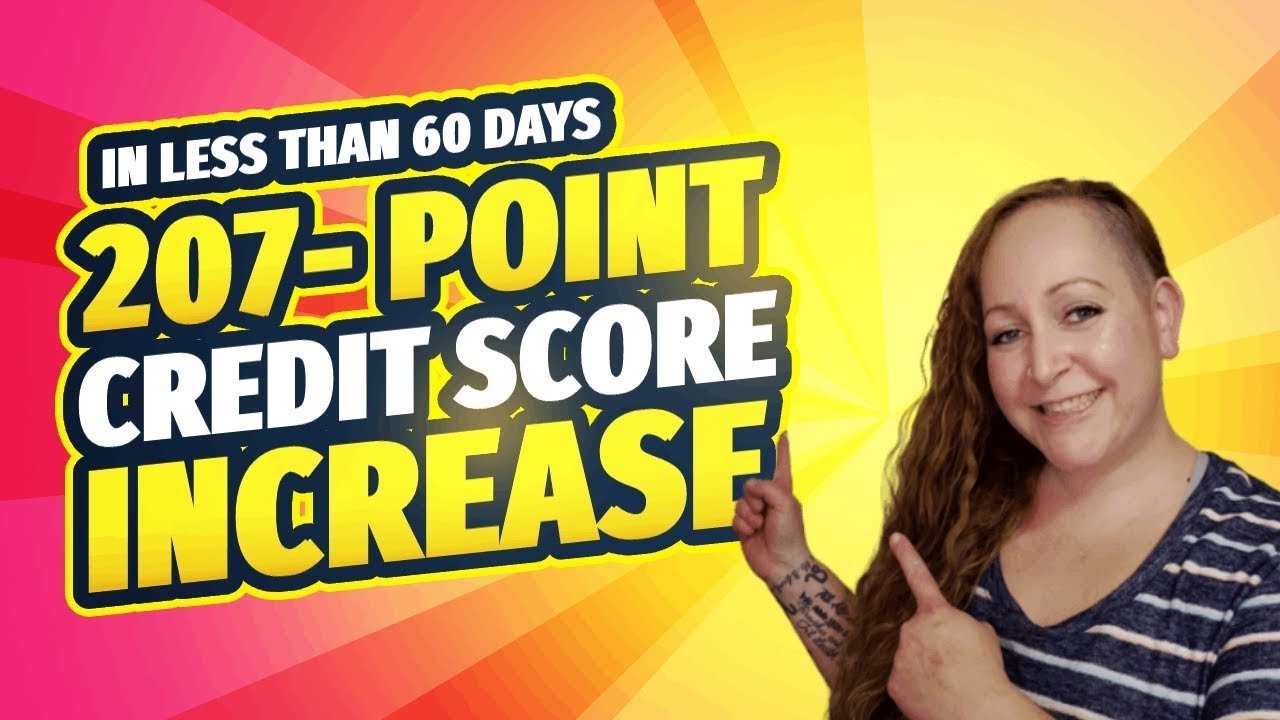 207 Pt Credit Score Increase in Less than 60 Days Using Credit Sweep ...