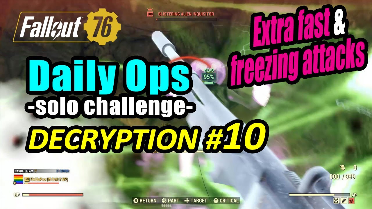 [ Double Mutations / Unyielding ] Daily Ops (solo challenge) DECRYPTION ...