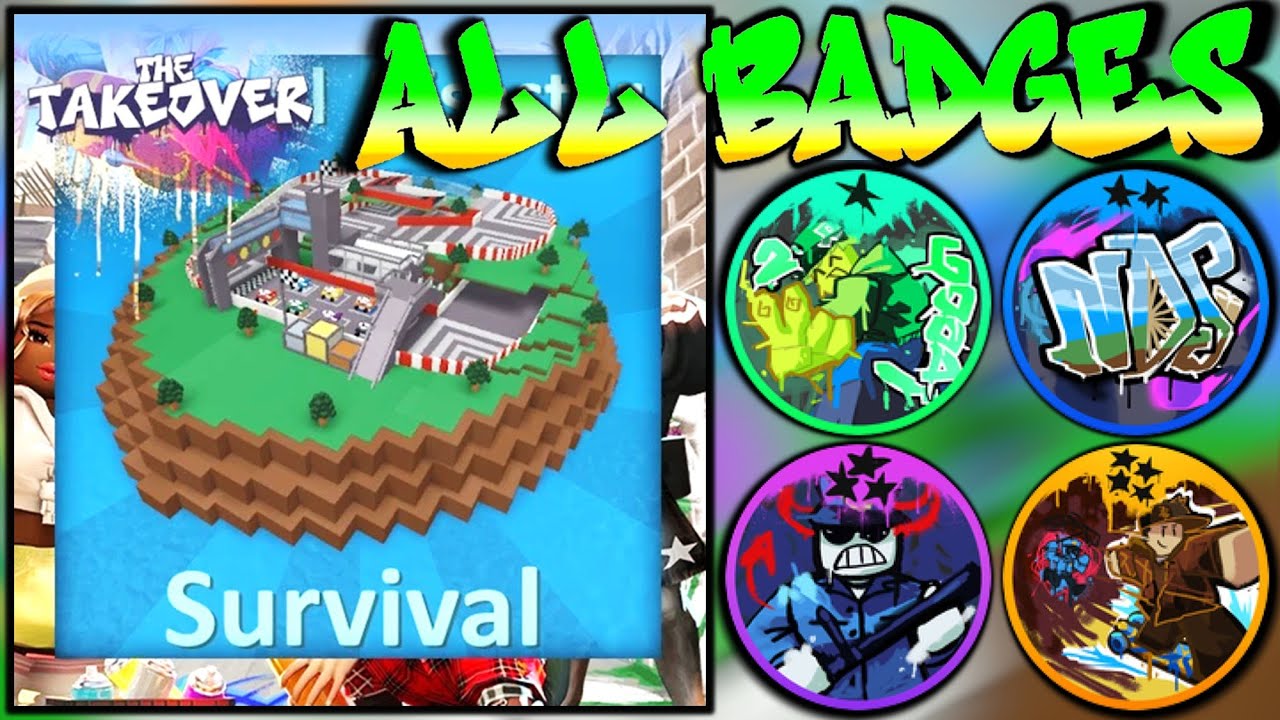 EVENT! GET ALL 4 BADGES FROM Natural Disaster Survival! (ROBLOX THE ...