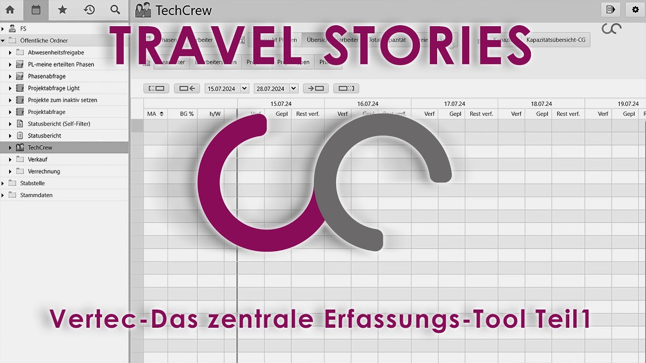 Vertec - Das zentrale Erfassungs -Tool Teil1 - YouTube