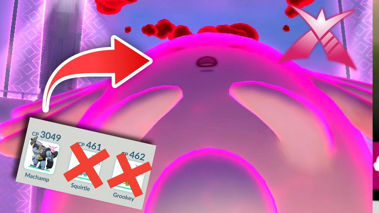 Using Solo Pokémon| Defeating Dynamax Chansey in Pokémon Go! Raid ...